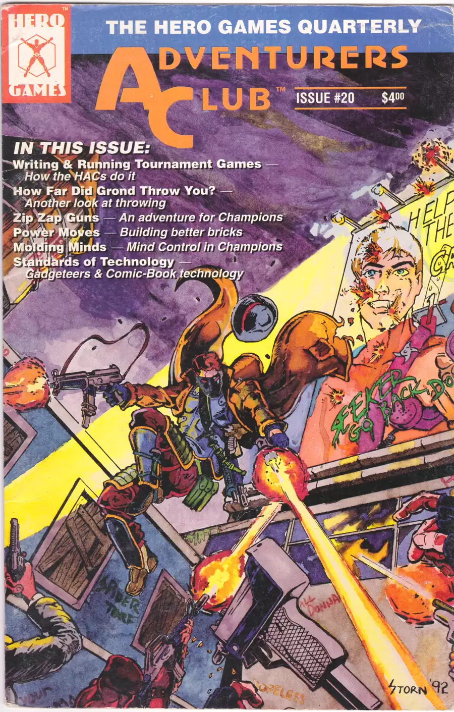 Adventures Club Volume 20 - Hero Games | HERO System | DriveThruRPG