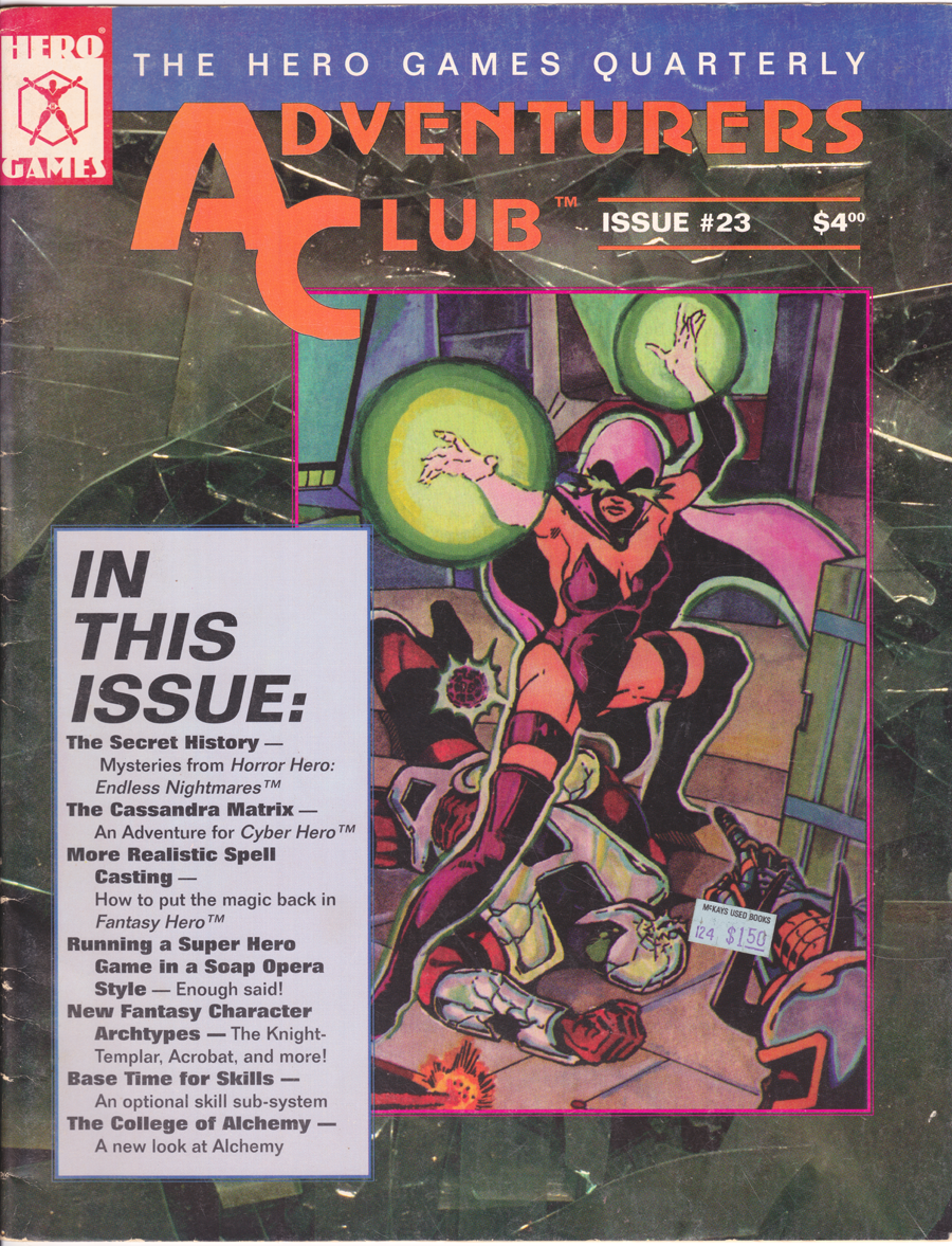 Adventurers Club Volume 23 - Hero Games | HERO System | DriveThruRPG