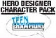 Teen Champions Character Pack [for Hero Designer software] - Hero Games ...