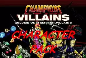Champions Master Villains Character Pack - Hero Games | Champions ...