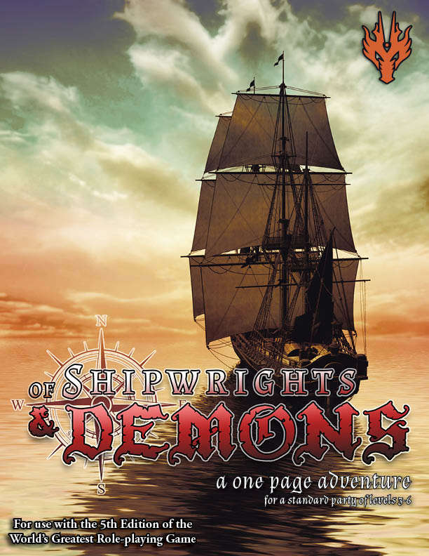 Of Shipwrights and Demons: A D&D 5th Edition Adventure - High Level ...