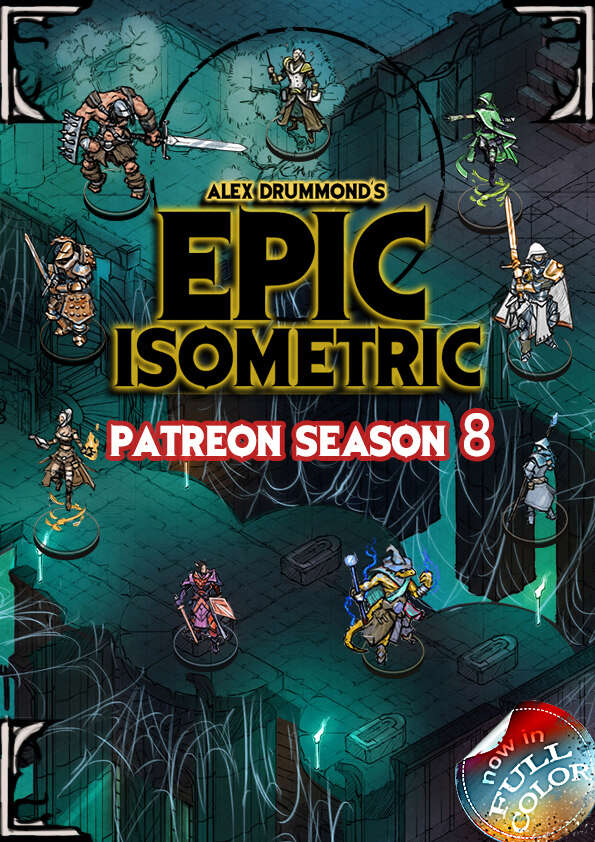 Patreon Season 8 - Epic Isometric - WarDrumRPG | DriveThruRPG