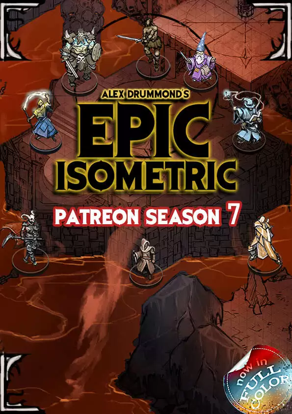Patreon season 7 - Epic Isometric - WarDrumRPG | DriveThruRPG