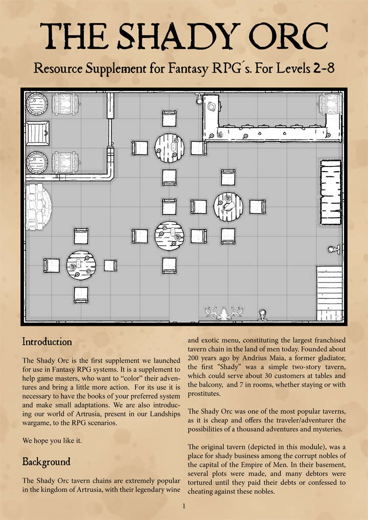 The Shady Orc - Game Supplement - Voxelhouse | Shady Orc Bazar ...