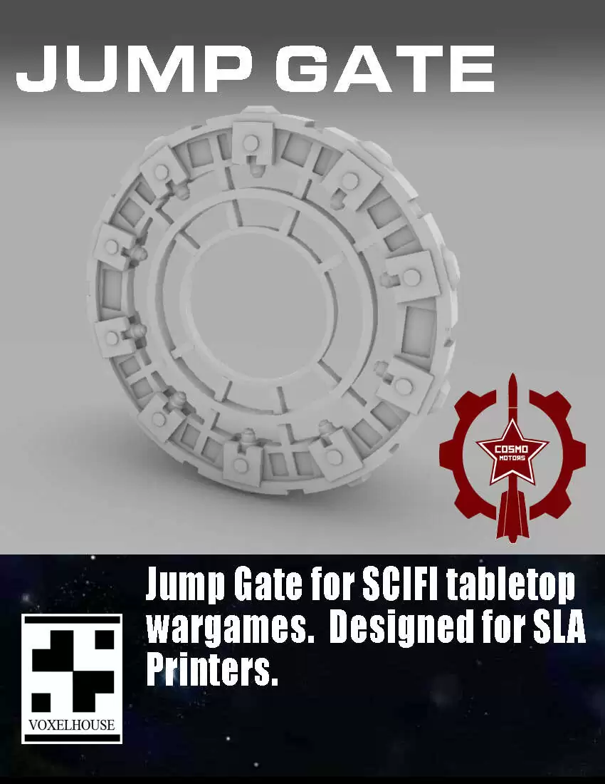 Jump Gate - Voxelhouse | Cosmo Motors | DriveThruRPG