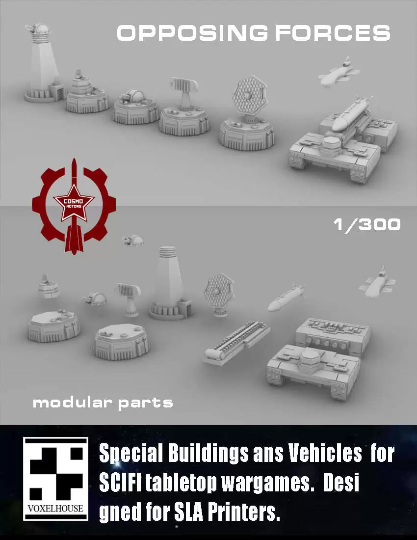 Opposing Forces - Voxelhouse | Cosmo Motors | DriveThruRPG