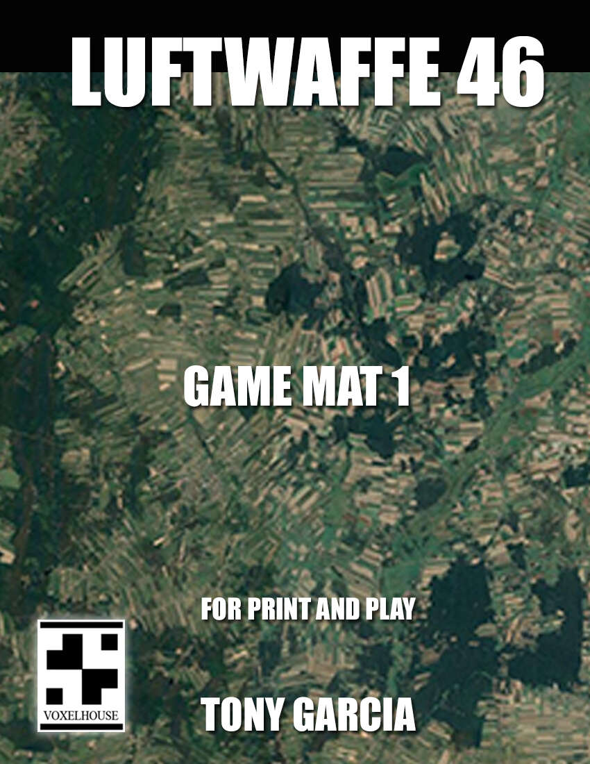 Luftwaffe 46 - Game Mat 1 - Voxelhouse | Iron Cross | Hotwar | DriveThruRPG