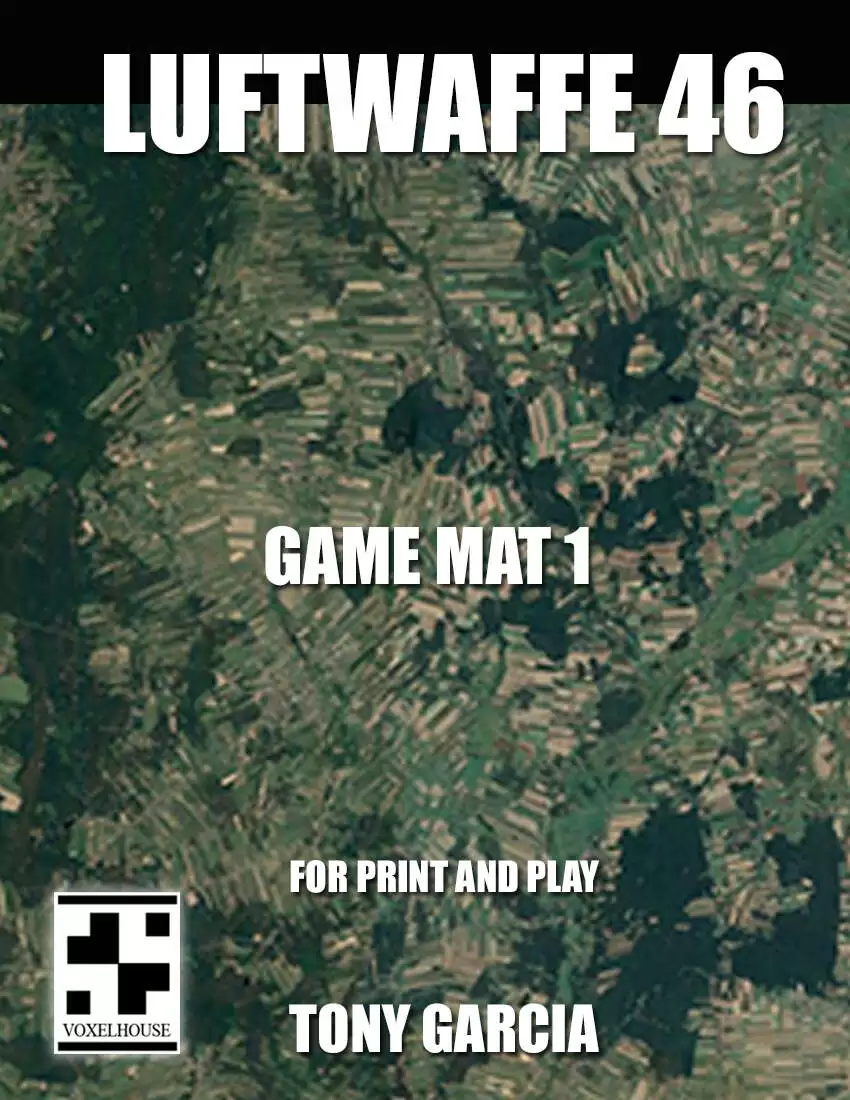 Luftwaffe 46 - Game Mat 1 - Voxelhouse | Iron Cross | Hotwar | DriveThruRPG