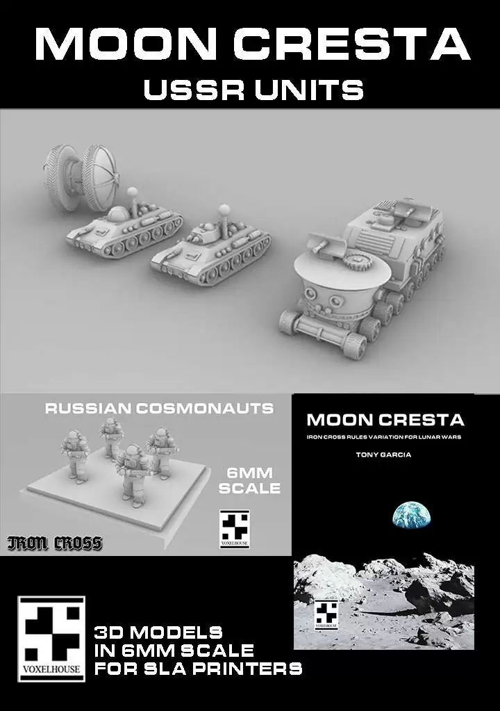 Soviet Minis for Moon Cresta - Voxelhouse | Iron Cross | Hotwar | Moon ...