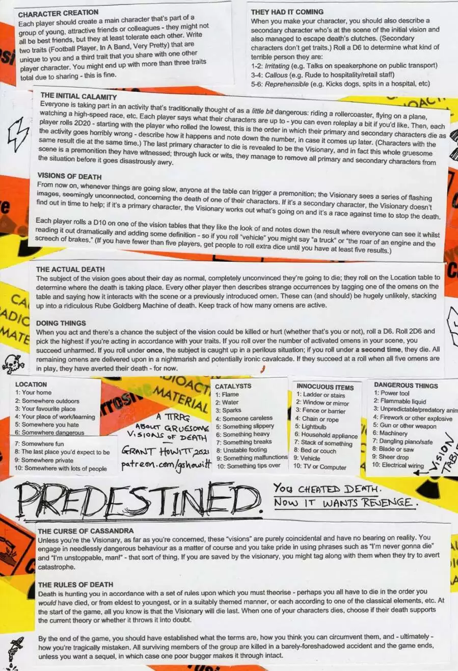 Predestined - Rowan, Rook & Decard | Rowan, Rook & Decard | One Page ...