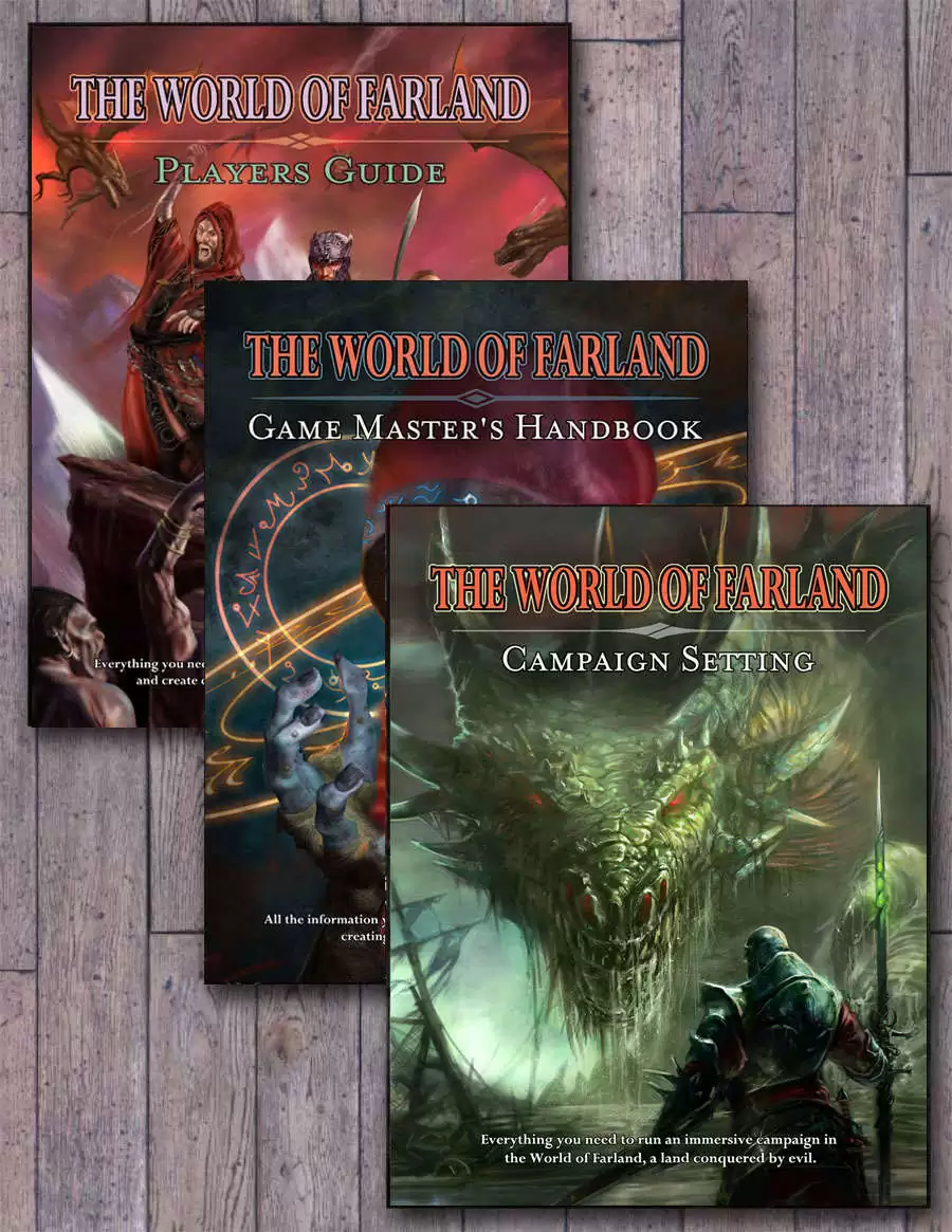 World of Farland Core Books [BUNDLE] - World of Farland | DriveThruRPG