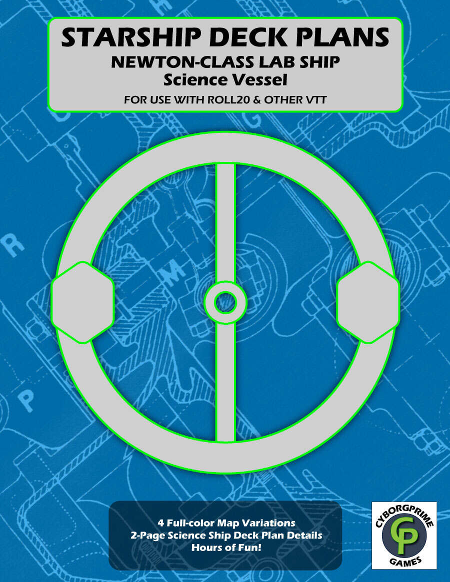Starship Deck Plans For VTT: Newton-Class Lab Ship - CyborgPrime ...