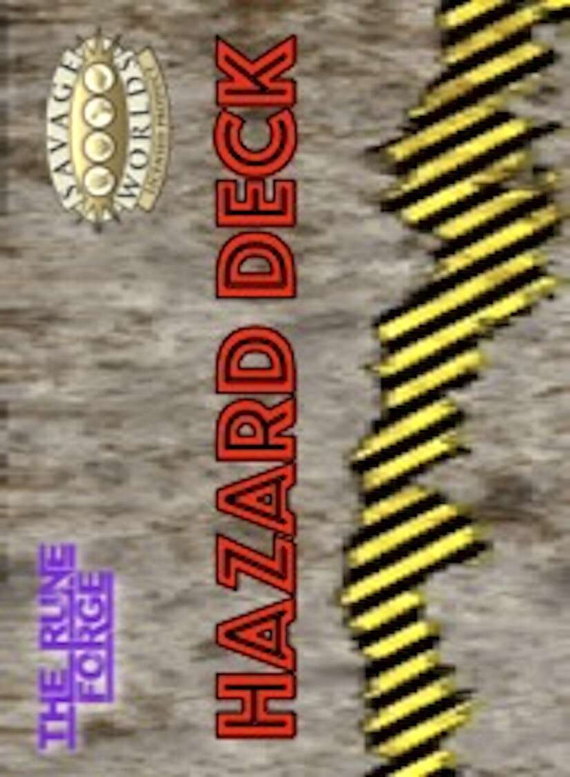 SWADE Hazard Deck - The Rune^Forge | DriveThruRPG