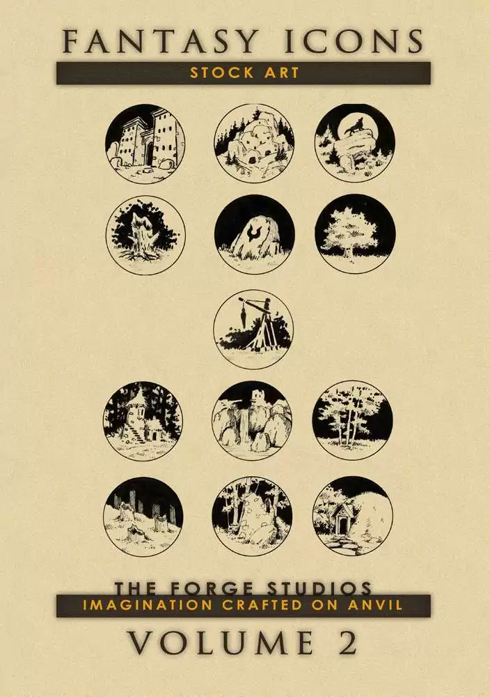 Fantasy icons vol.2 - The Forge Studios | Publisher resources ...
