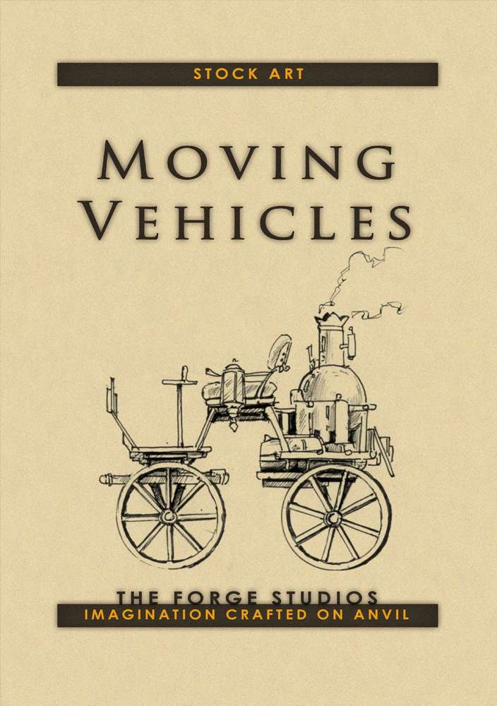 Moving vehicles - The Forge Studios | Art Pack | STEAMPUNK Art packs ...