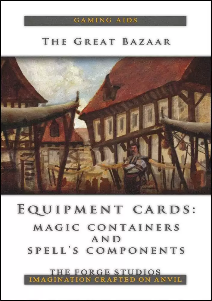 Equipment Cards: Magic containers and spell’s components - The Forge ...