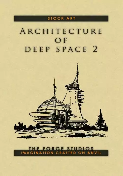 'Architecture of deep space 2’ - The Forge Studios | Art Pack | SCI-FI ...