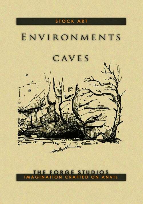 Environments: Caves - The Forge Studios | Art Pack | DriveThruRPG