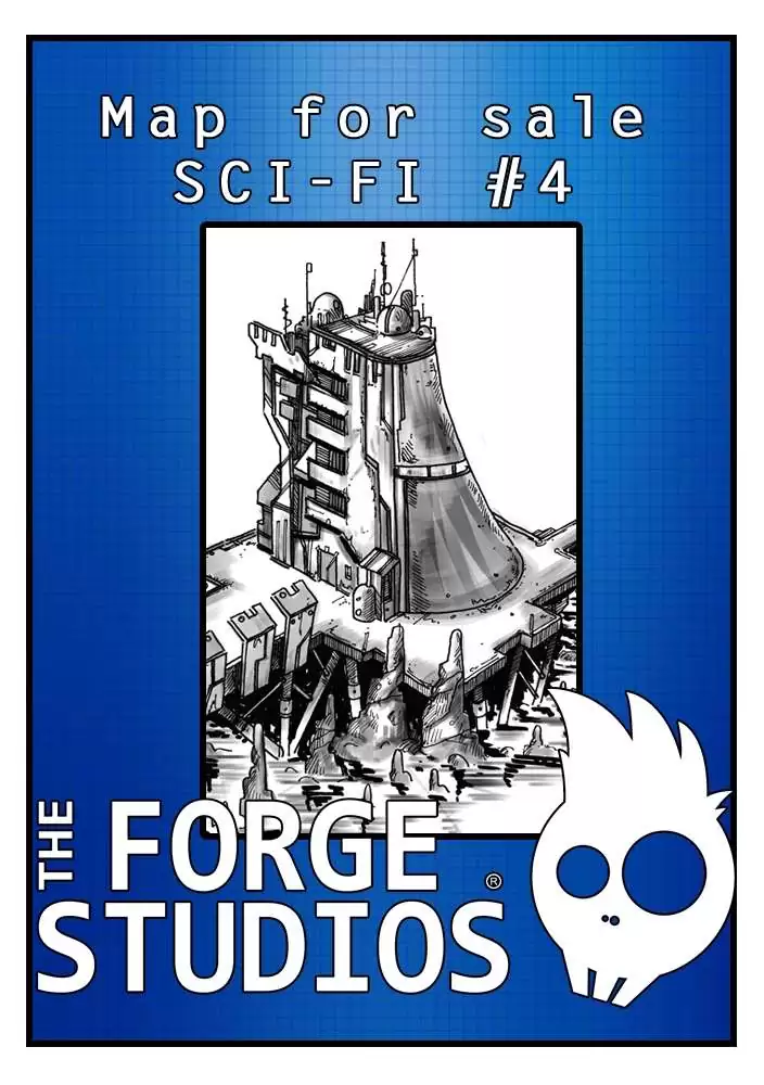 Map for sale SCI-FI #4 - The Forge Studios | Publisher resources | Art Pack | Maps | SCI-FI Art ...