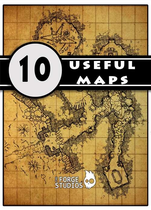 10 useful maps #01 - The Forge Studios | Maps | DriveThruRPG