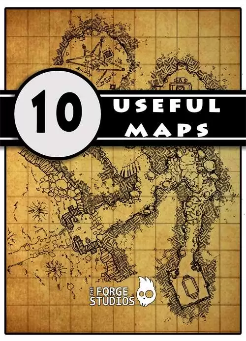 10 useful maps #01 - The Forge Studios | Maps | DriveThruRPG