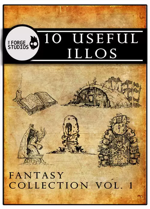 10 useful illos - Fantasy collection vol. 1 - The Forge Studios ...