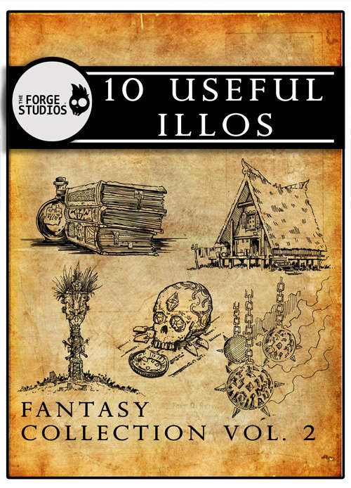 10 useful illos - Fantasy collection vol. 2 - The Forge Studios ...