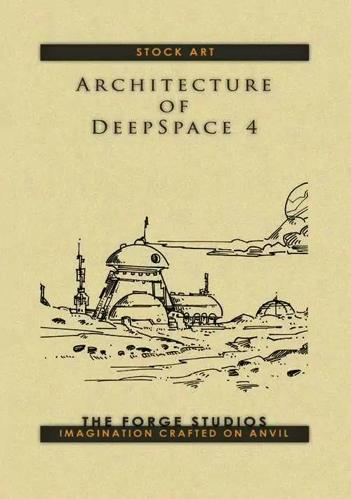 'Architecture of deep space 4’ - The Forge Studios | Art Pack | SCI-FI ...