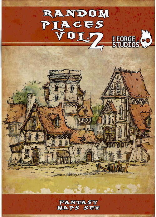 Random Places vol.2 - The Forge Studios | Maps | DriveThruRPG