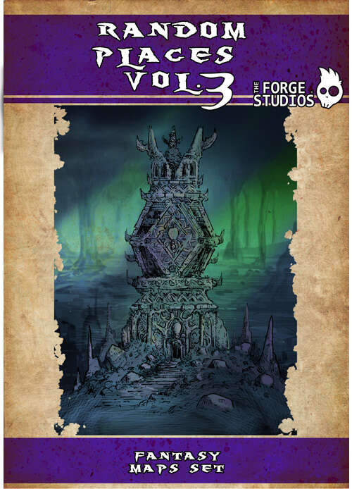 Random Places vol.3 - The Forge Studios | Maps | DriveThruRPG