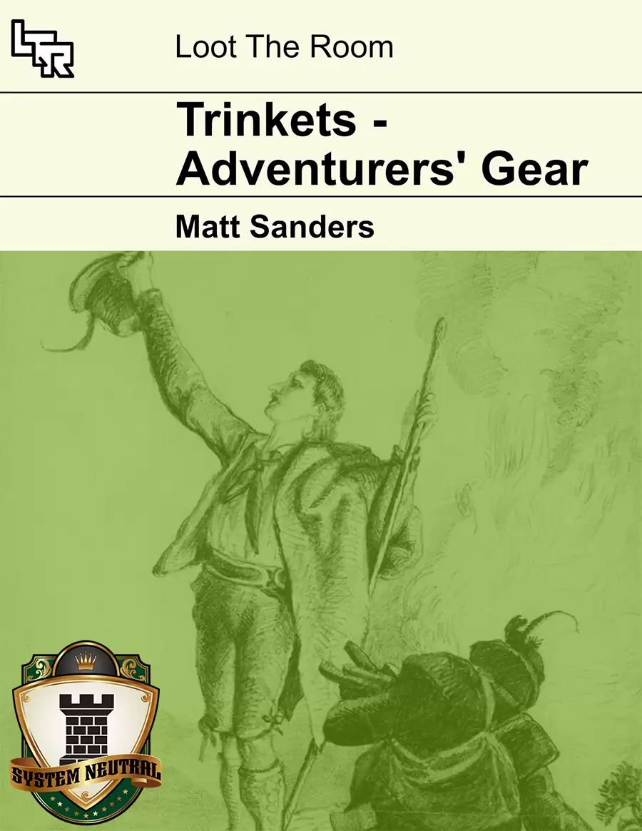 Trinkets - Adventurers' Gear - Loot The Room | DriveThruRPG