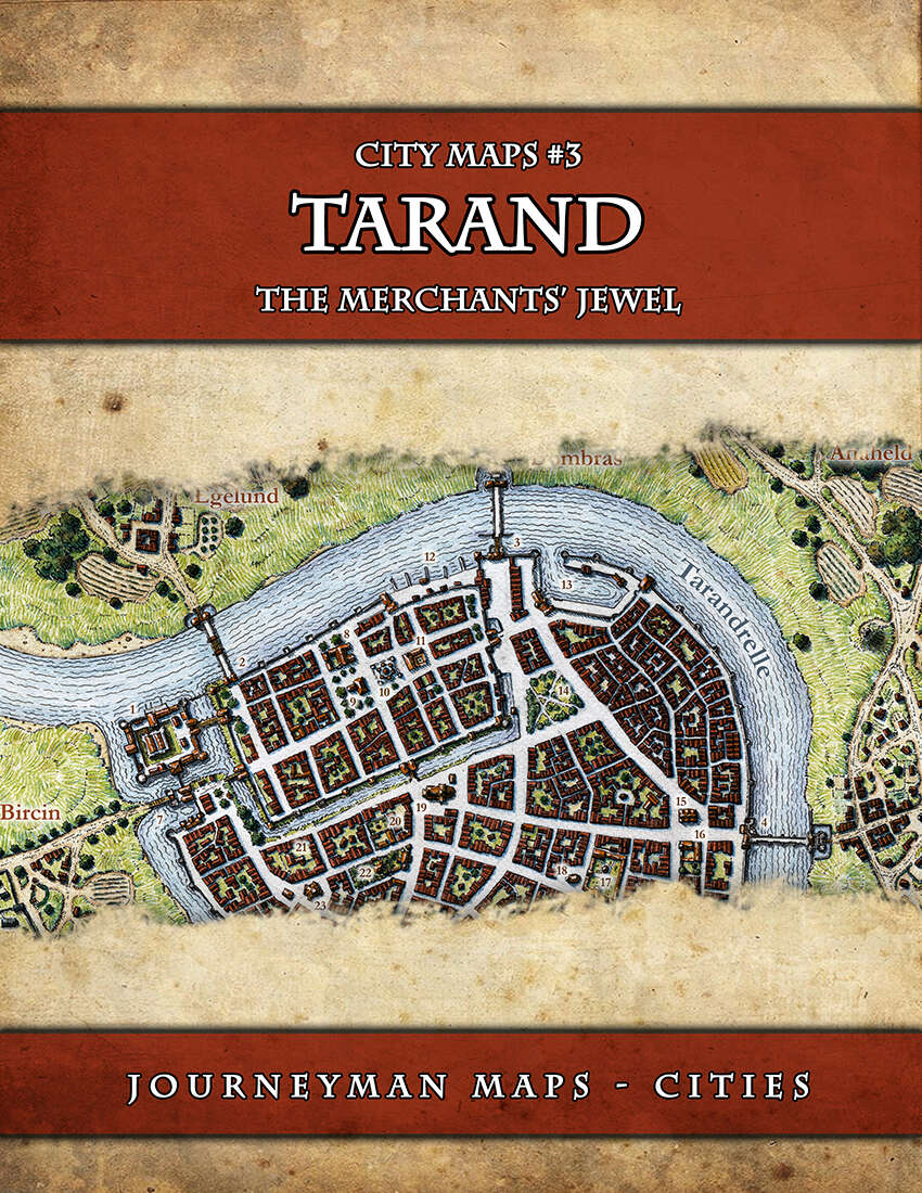 Journeyman Maps - Tarand, The Merchant's Jewel - Journeyman Maps ...