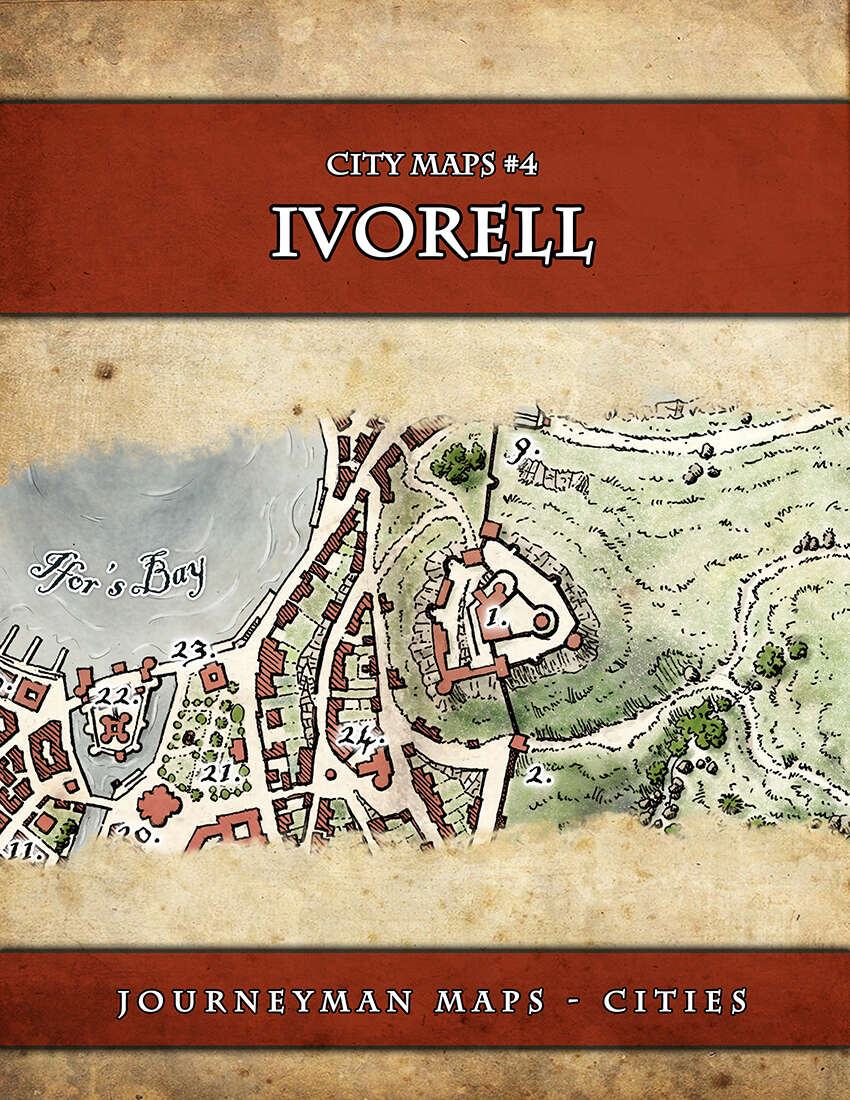 Journeyman Maps - The City of Ivorell - Journeyman Maps | DriveThruRPG