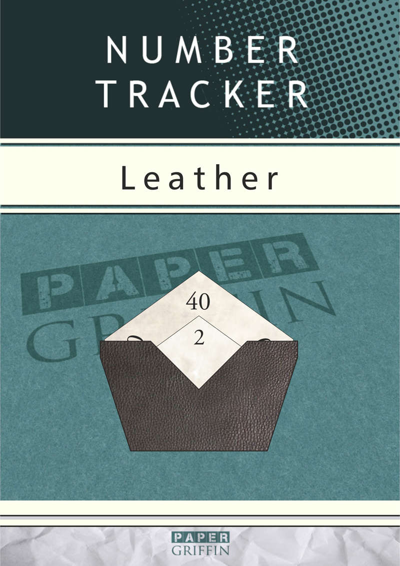 Number Tracker - Leather - Paper Griffin | Number Tracker | DriveThruRPG