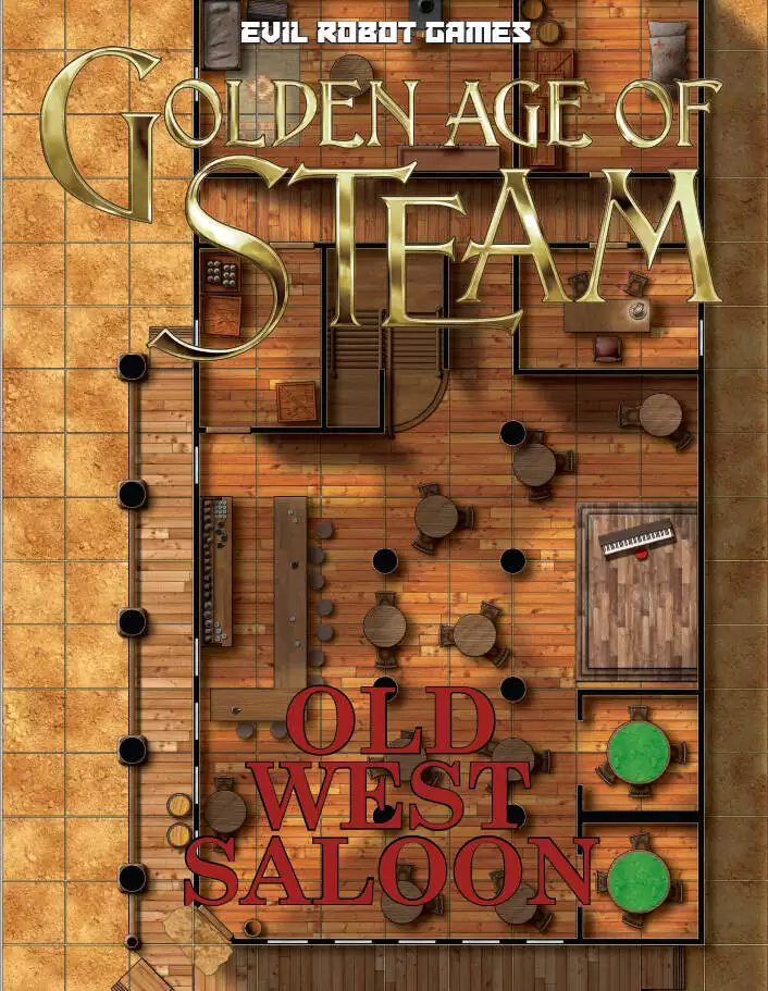 Maps: Old West Saloon - Evil Robot Games | Golden Age of Steam ...