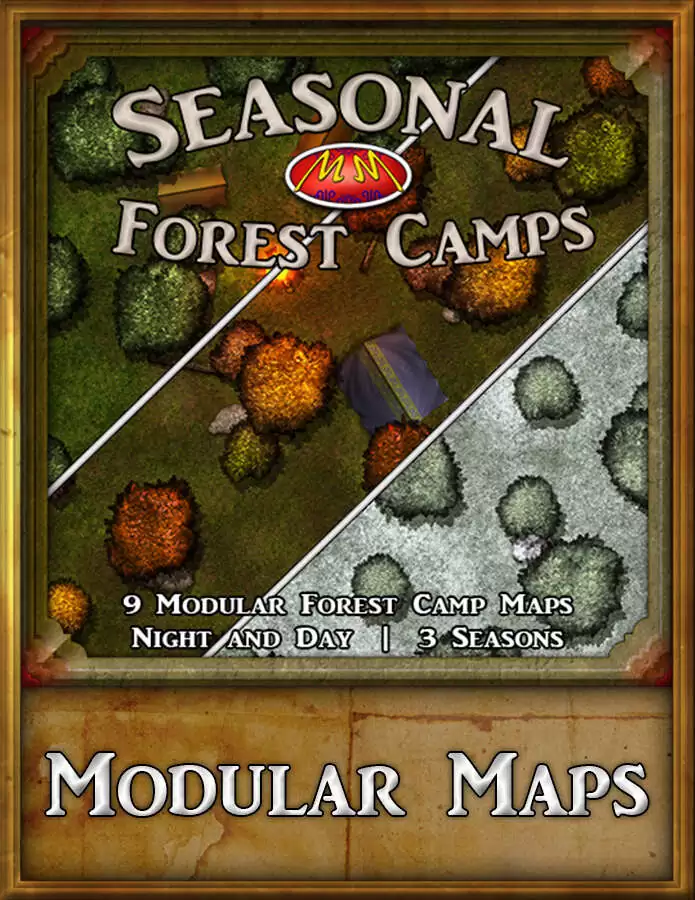 Seasonal Forest Camps - MeditatingMunky | Great Outdoors | DriveThruRPG