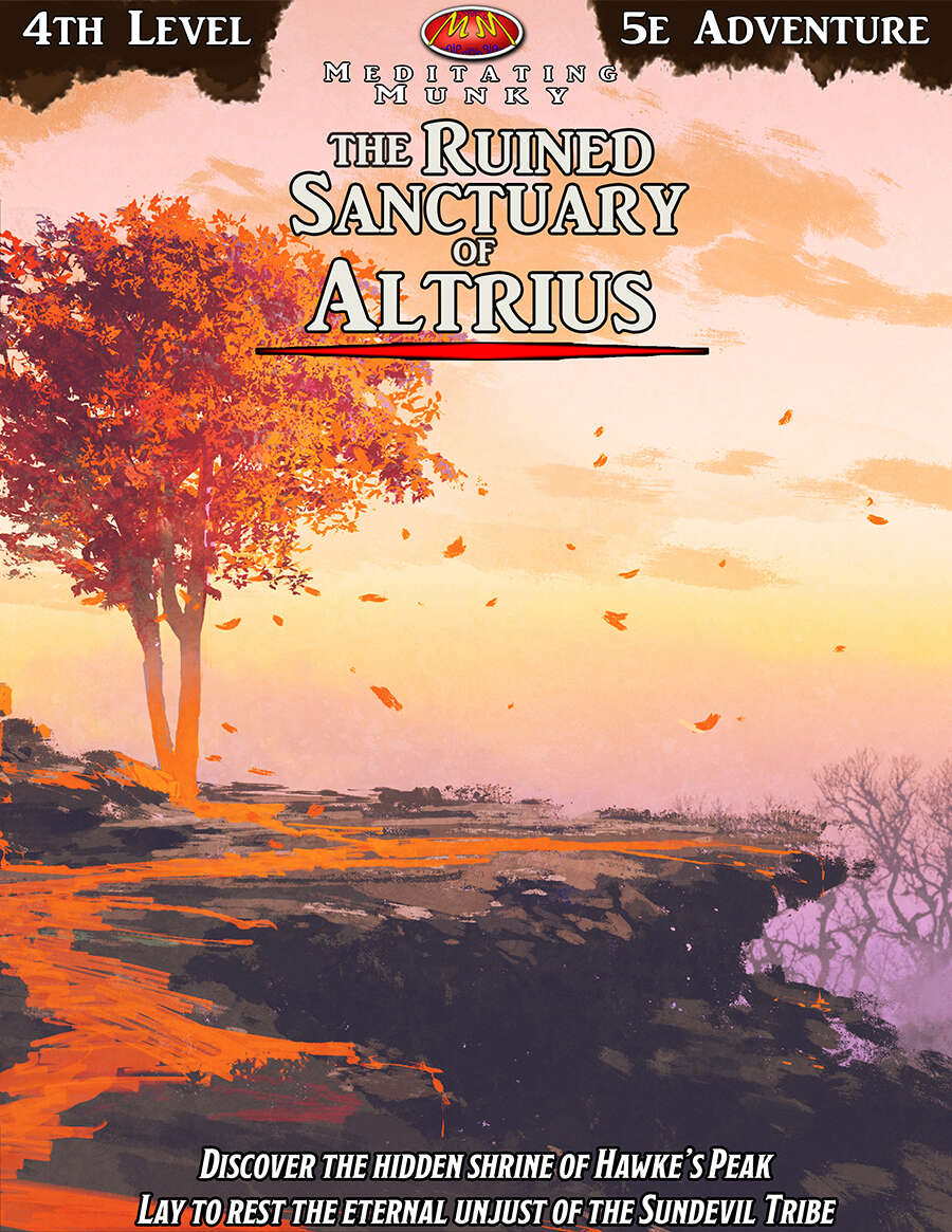 Ruined Sanctuary of Altrius - MeditatingMunky | Plug & Play Adventures ...