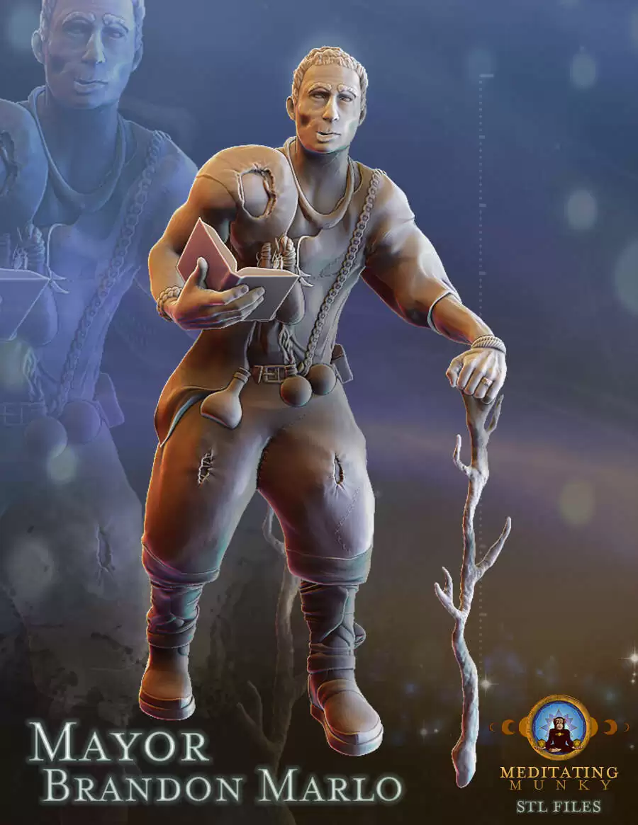 Mini Munky - Mayor Brandon Marlo III - MeditatingMunky | Other ...