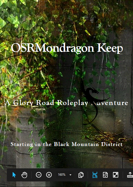 OSR Mondragon Keep - Bill Reich | DriveThruRPG