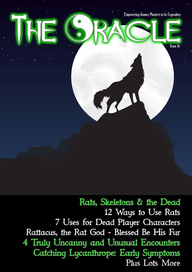 The Oracle Issue 16 - The Grinning Frog | RPG Magazine | DriveThruRPG