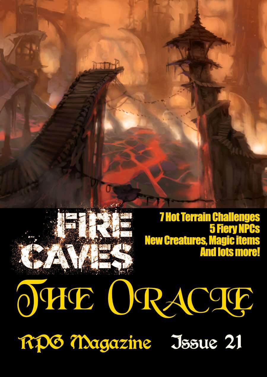 The Oracle Issue 21 - The Grinning Frog | RPG Magazine | DriveThruRPG