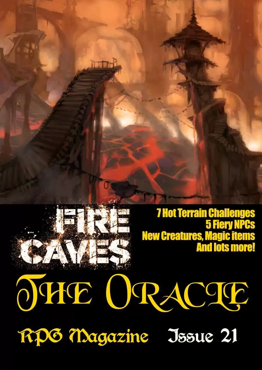 The Oracle Issue 21 - The Grinning Frog | RPG Magazine | DriveThruRPG