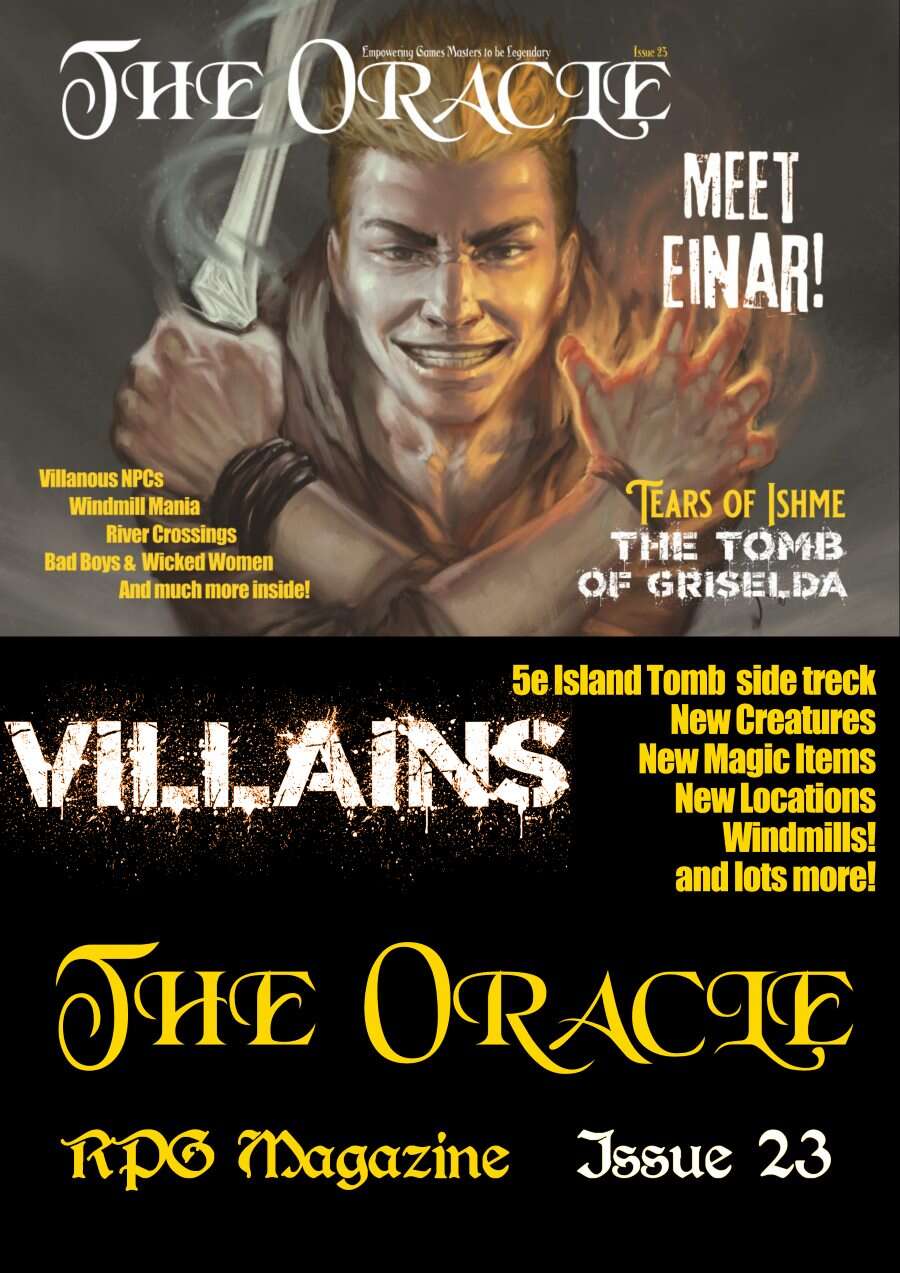 The Oracle Issue 23 - The Grinning Frog | RPG Magazine | DriveThruRPG