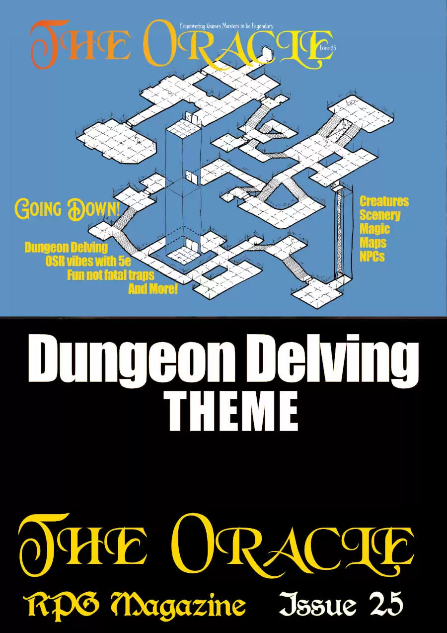The Oracle Issue 25 - The Grinning Frog | RPG Magazine | DriveThruRPG