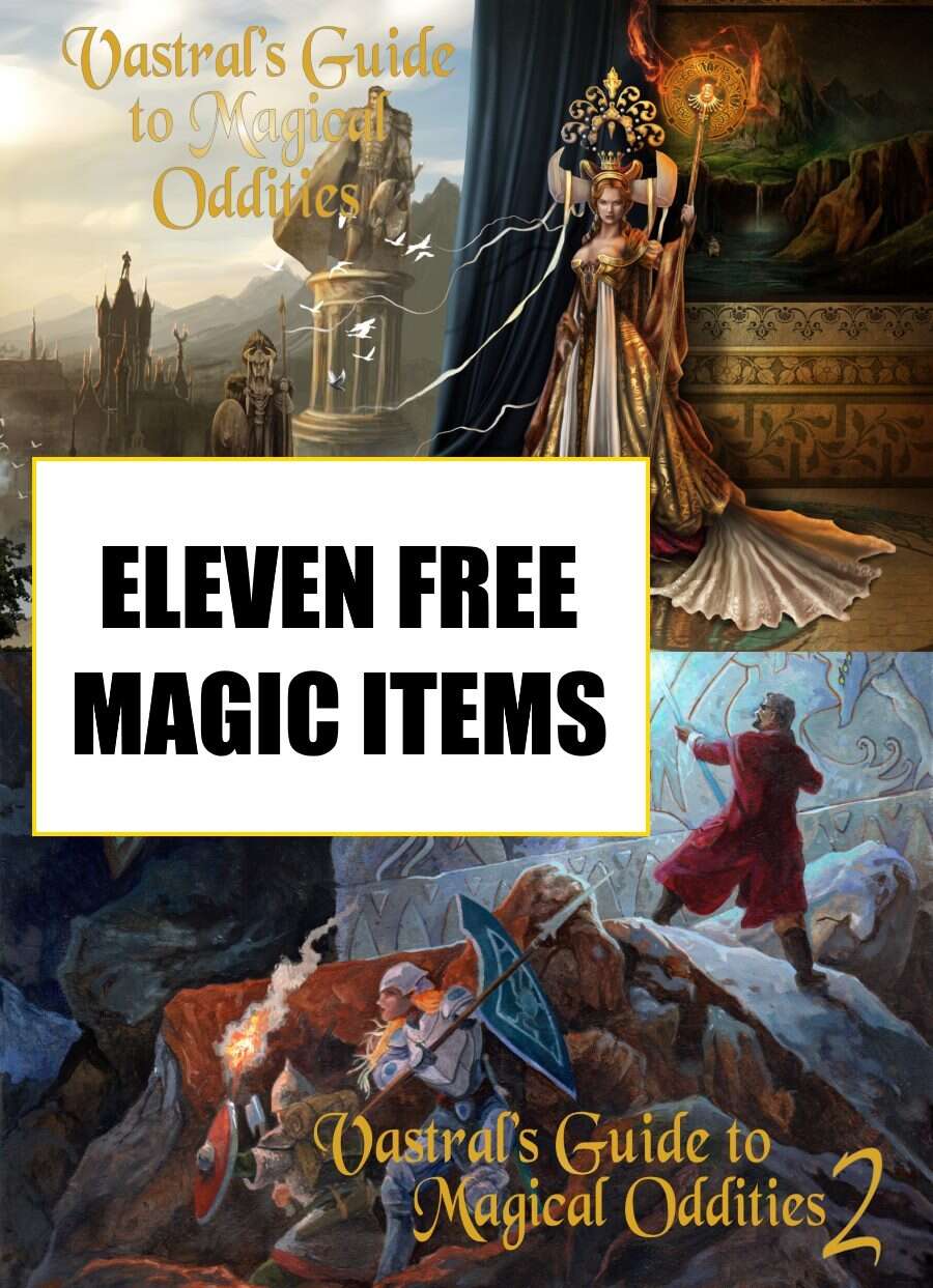 Vastral's Guide to Magical Oddities Sampler - The Grinning Frog | GM ...