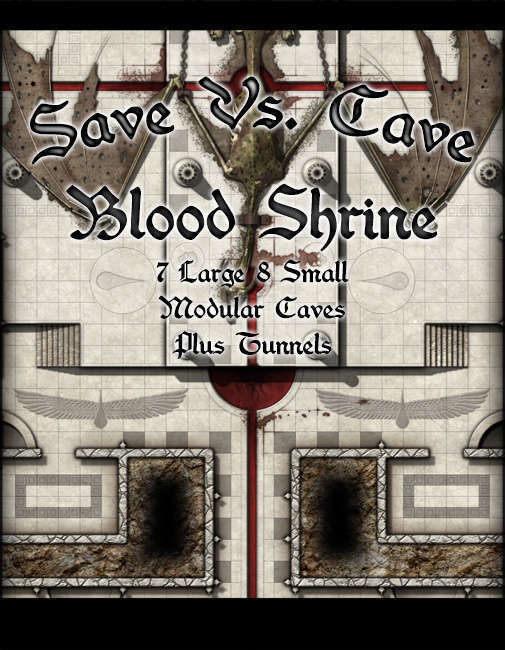 Save Vs. Cave: Blood Shrine - Gabriel Pickard | Modular Map Series ...