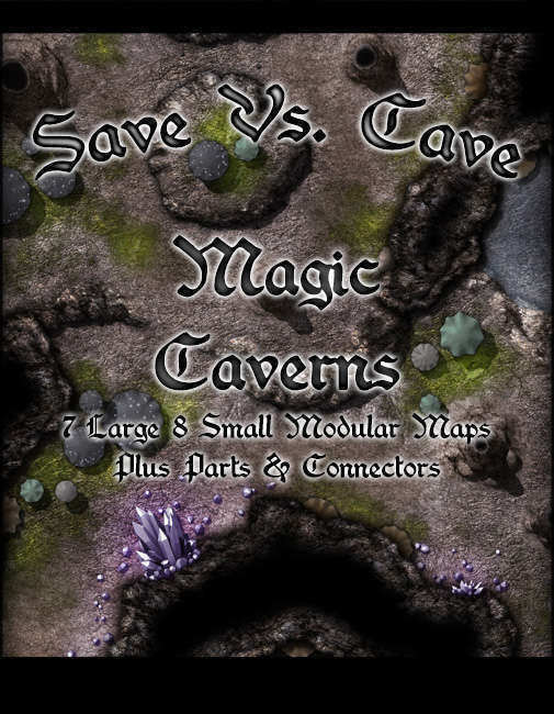 Save Vs. Cave: Magic Caverns - Gabriel Pickard | Modular Map Series ...
