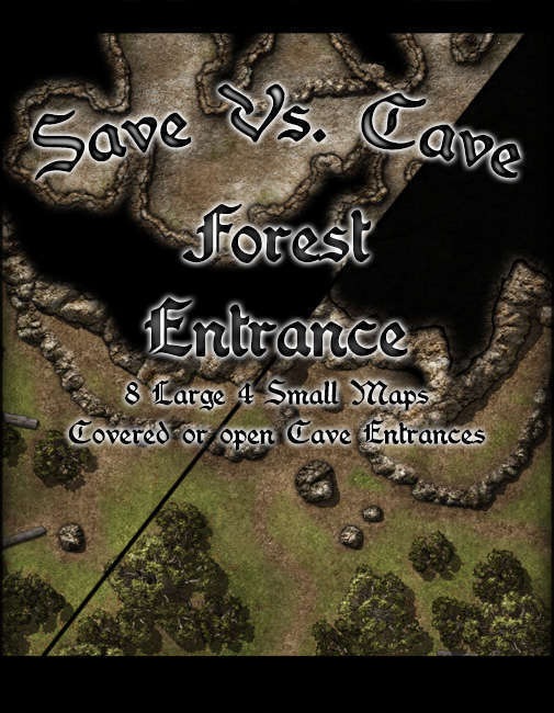 Save Vs. Cave: Forest Entrance - Gabriel Pickard | Modular Map Series ...