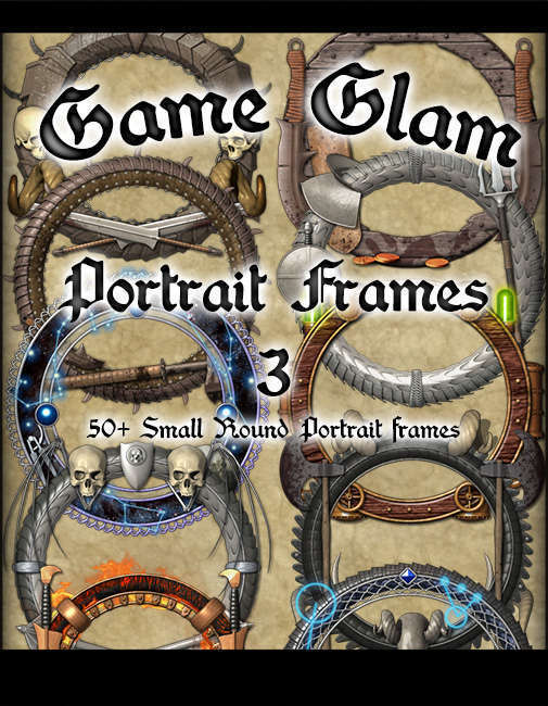 Game Glam: Portrait Frames 3 - Gabriel Pickard | Tokens & Accessories ...