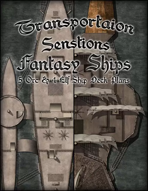 Transportation Sensations: Fantasy Ships - Gabriel Pickard | Solo Maps ...